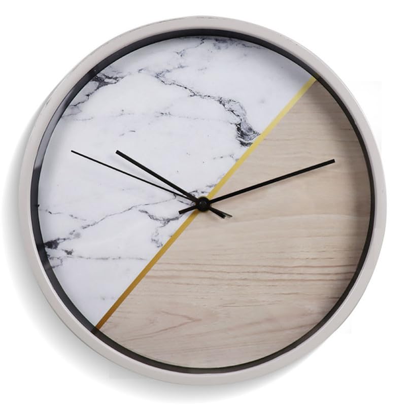 Snapklik.com : 12 Inch Battery Operated Round Wall Clocks For Living ...