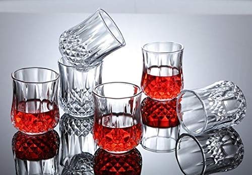 Buy Jerez Present Design Shot Glass Set of 6-50 ml Heavy Tequila Vodka ...