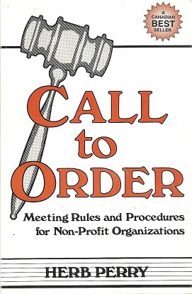 Call to Order : Meeting Rules and Procedures for Non-Ptofit ...