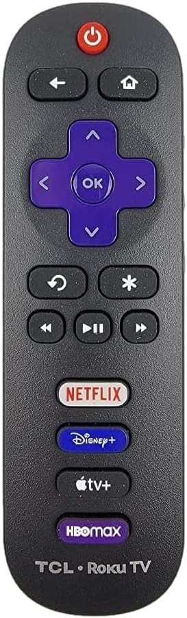 Amazon.com: OEM Replacement Remote Control Compatible with All TCL Roku ...