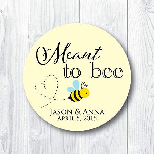 Amazon.com: Meant to Bee Favor Labels : Office Products
