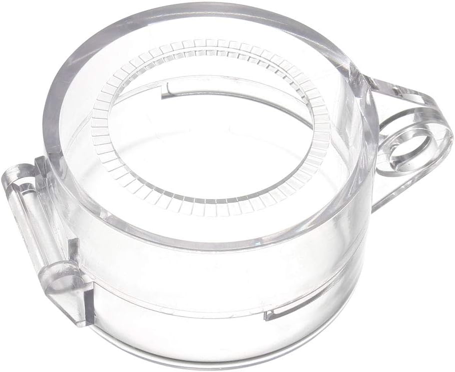 Amazon.com: uxcell 1pcs Clear Plastic Switch Cover Protector for 30mm ...