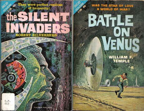 The Silent Invaders / Battle on Venus (Vintage Ace Double, F-195 ...