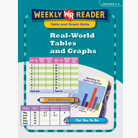 Real World Tables and Graphs, Grade 5-6 (Table and Graph Skills Series ...