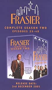 Amazon.com: Frasier [VHS] : Kelsey Grammer, Jane Leeves, David Hyde ...