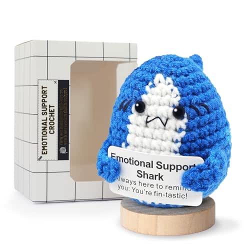 Amazon.com: Xiyadun Positive Crochet Animals, Handmade Emotional ...