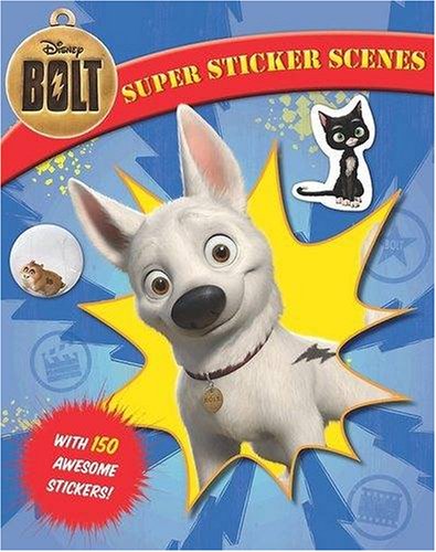 Amazon | Disney Re-Usable Sticker Book: "Bolt" | Activity Books