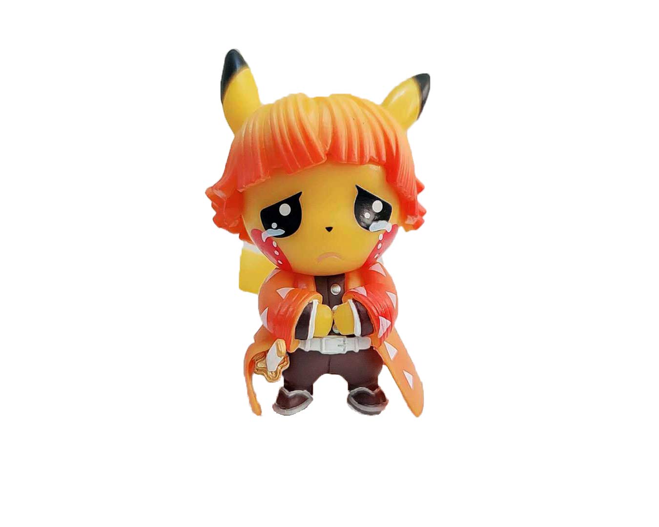 Buy 10cm Pikachu Demon Slayer Dress Up Figure Kamado Tanjiro Kamado ...