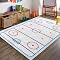 Amazon.com: MUOUCTE Baseball Field Area Carpet, 4x6ft, Green Sports ...