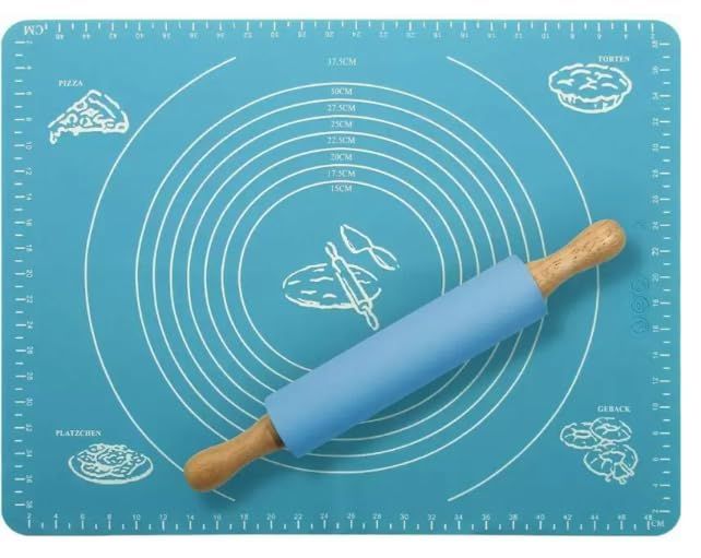 Buy Silicone Baking Mat Roti mat Silicone Chapati Atta Kneading Mat Non ...