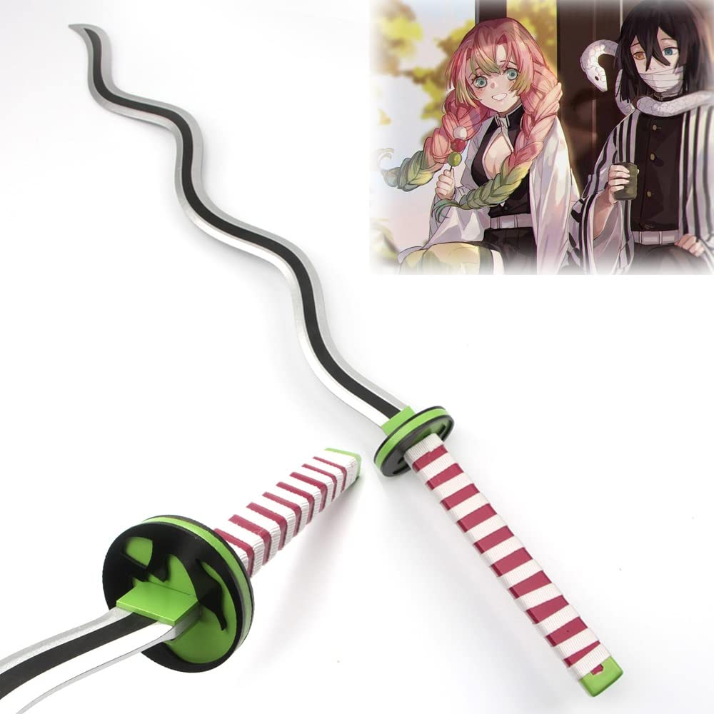 Wwmm Samurai Sword Toy Demon Slayer Katana Prop Kanroji Mitsuri ...