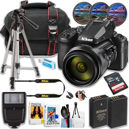 Amazon.com : Nikon COOLPIX P950 Digital Camera + Sandisk 64GB Ultra ...