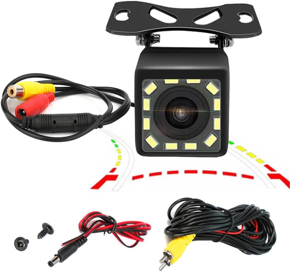 Amazon.com: Car Backup Camera,Universal 12LED Backup Camera, 170 ...