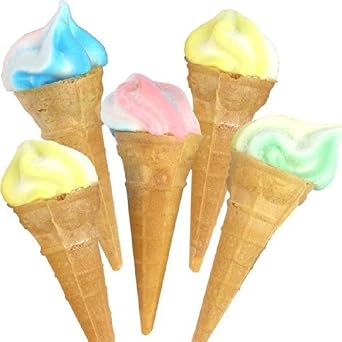 Amazon.com : Yum Yum Marshmallow Cones - 24 Ct. Case (Fat Free) by ...