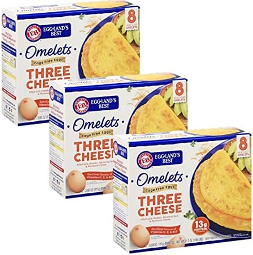 Amazon.com: SunnyFresh Cheddar Cheese, Vegetables & Ham Frittata, 3 ...