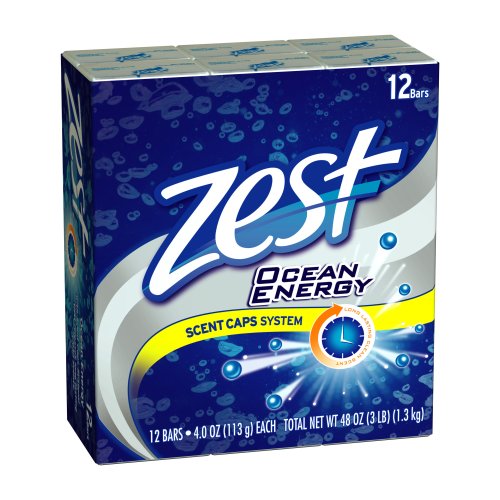 Amazon.com : Zest Bath Bath, Ocean Energy, 12-Count Boxes (Pack of 2 ...