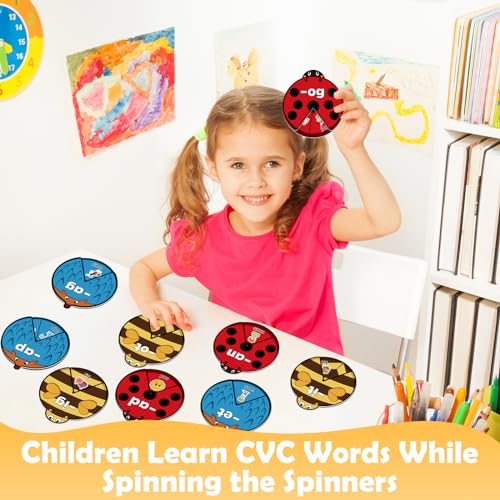 Snapklik.com : CVC Word Cards,CVC Word Games,Speech Therapy Toys For ...