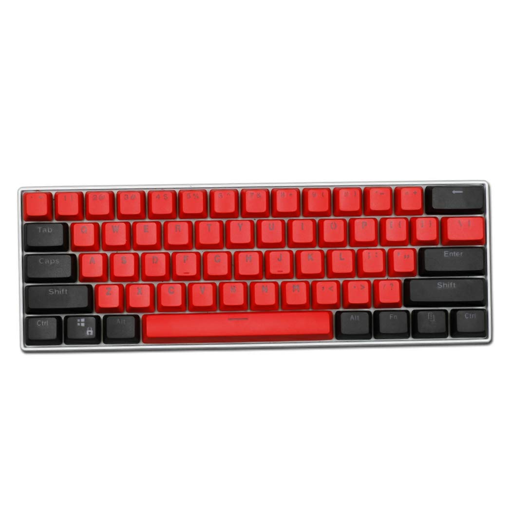 Buy 61 PBT Keycaps,61 Key ANSI Layout OEM Profile PBT Thick Shine ...