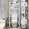 Amazon.com: SUPER DEAL 3 Tiers Over The Toilet Bathroom Storage Shelf ...
