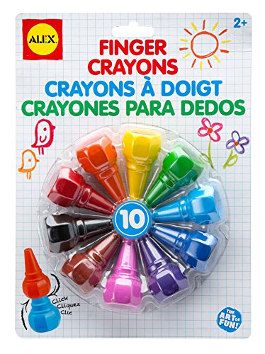 ALEX Toys Artist Studio 10 Finger Crayons (B00IC1B1GQ) | Amazon price ...