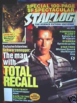 Starlog Magazine Issue # 156 July 1990: Starlog Group: Amazon.com: Books