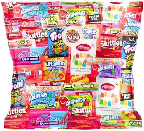 Amazon.com : Bulk Assorted Fruit Candy (32 Oz Variety Pack) : Grocery ...