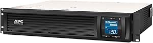 Amazon.com: APC Smart-UPS, SMC1500-2UC 2U Rack Back-UPS, 1440 VA Backup ...