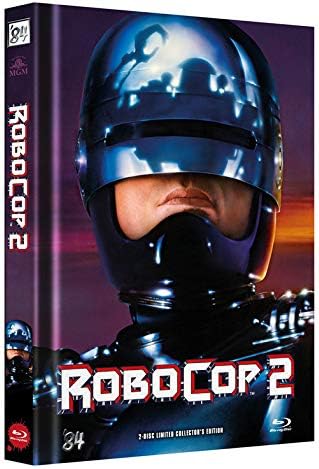 RoboCop 2 - 2-Disc Limited Collector's Edition - Uncut - Mediabook, Cover B (+ DVD): Amazon.co ...