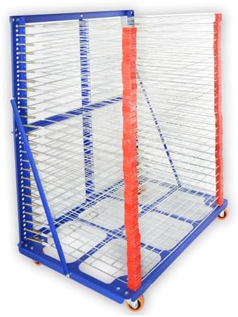 Amazon.com: HayWHNKN Art Drying Rack Screen Printing Drying Rack 50 ...