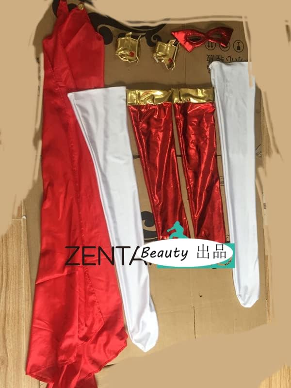 Amazon.co.jp: Beauty 出品 ☆ 実物撮影！スーパーガール gigalady レオタード GIGA特撮 コスプレ衣装 ...