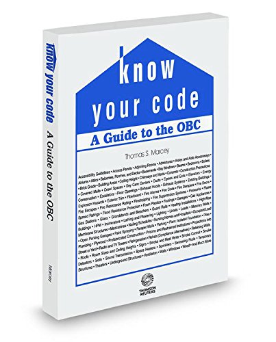 Know Your Code: A Guide to the OBC, 2015 ed.: Thomas Marcey ...