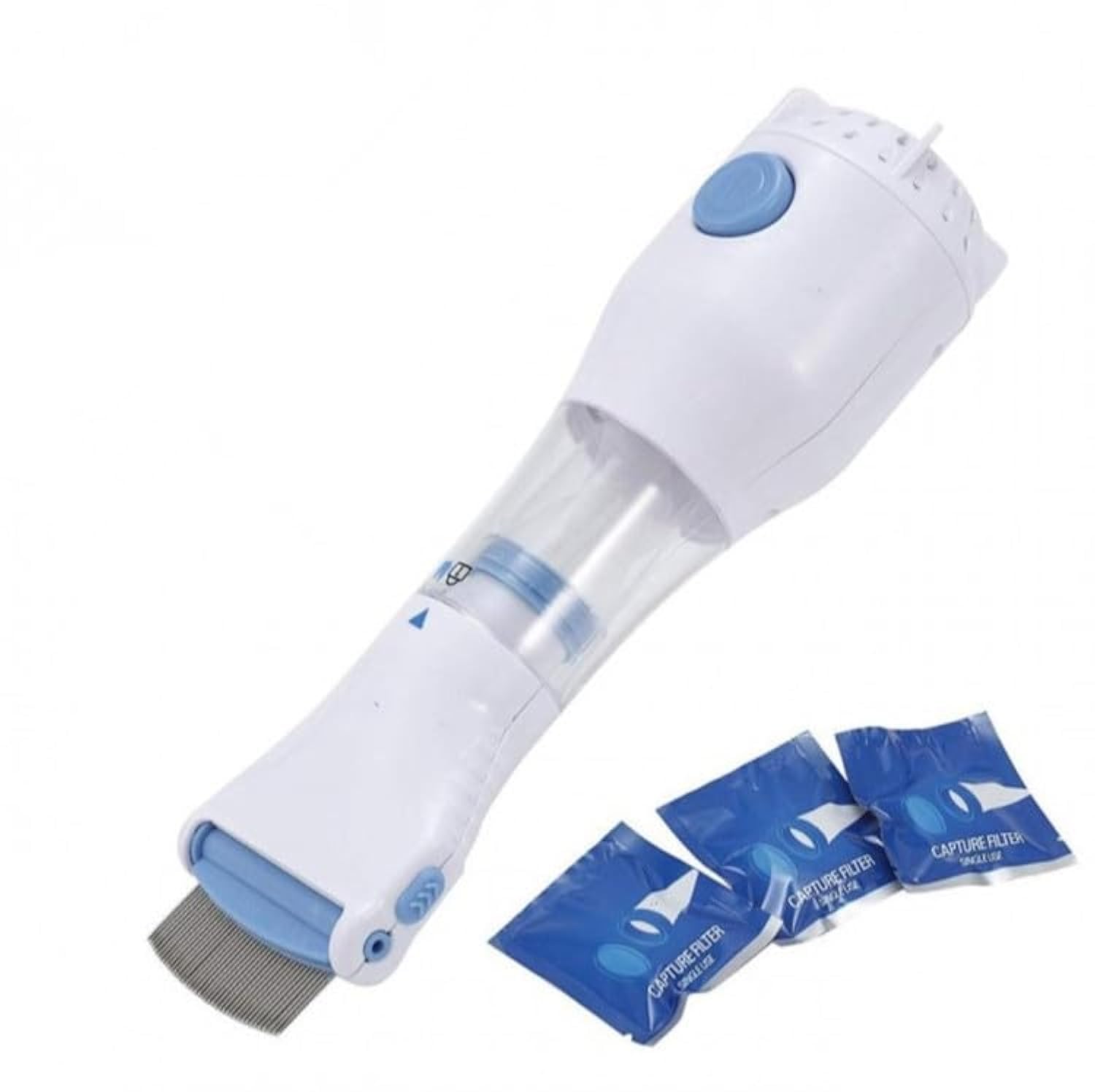 Amazon.com: Sfocgoi Electric Head Lice Vacuum Comb, Electric Comb Lice ...