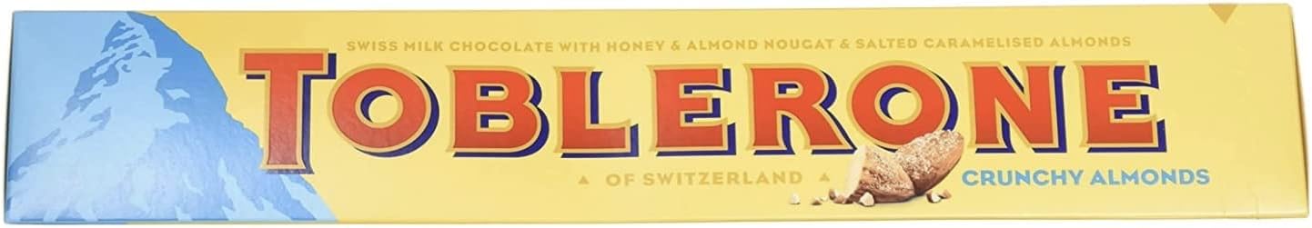 Toblerone Crunchy Almonds 360g : Amazon.co.uk: Grocery