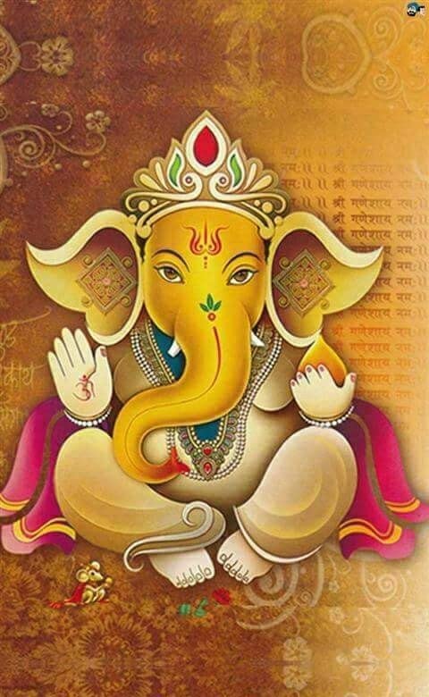 APM Ganpati Wall Sticker/Ganpati Bappa Fully Waterproof Vinyl Sticker ...