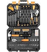 DEKOPRO 228-Piece Auto Repair Tool Kit with Plastic Toolbox
