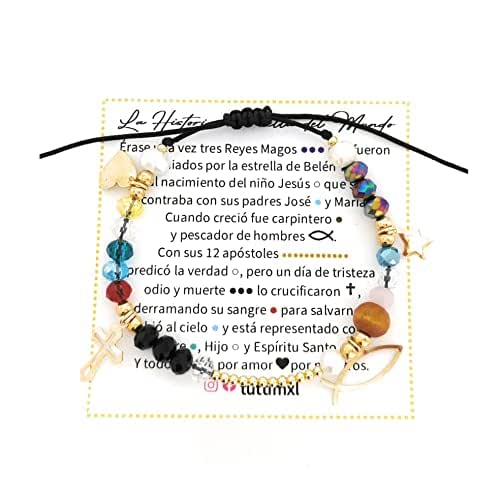 Amazon.com: Bracelet The Most Beautiful Story (Jesus) - Birth of Jesus ...