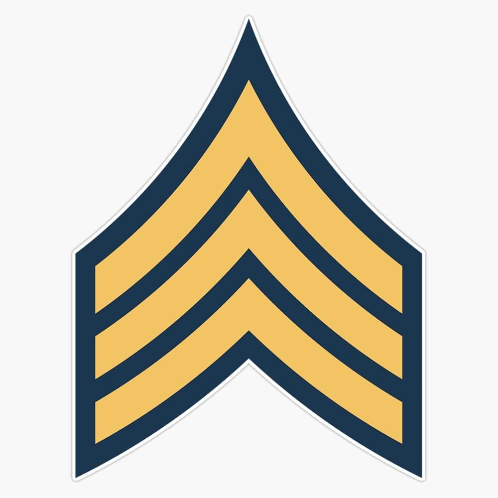 Amazon.com: JS Artworks United States Army Sergeant SGT E-5 Rank ...