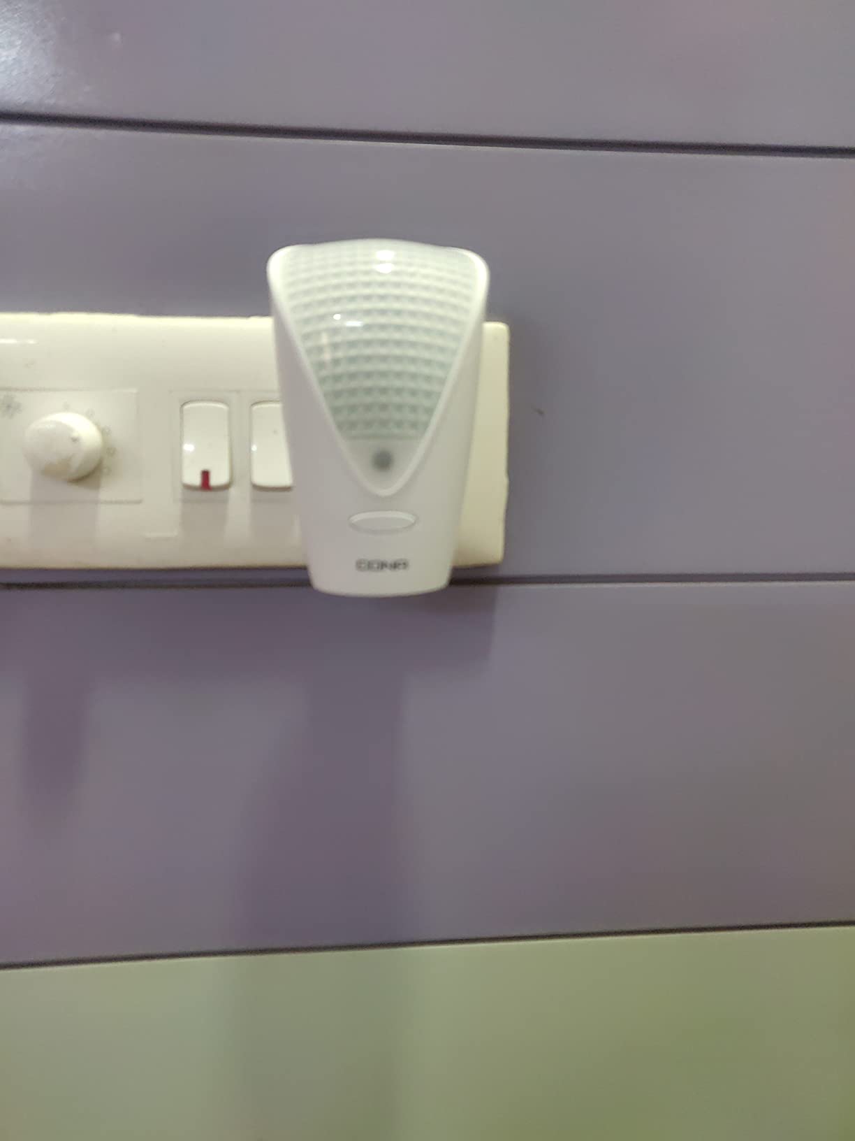 Cona Smyle Elite Electrical Remote Door Bell with Sensor LED Night Lamp ...