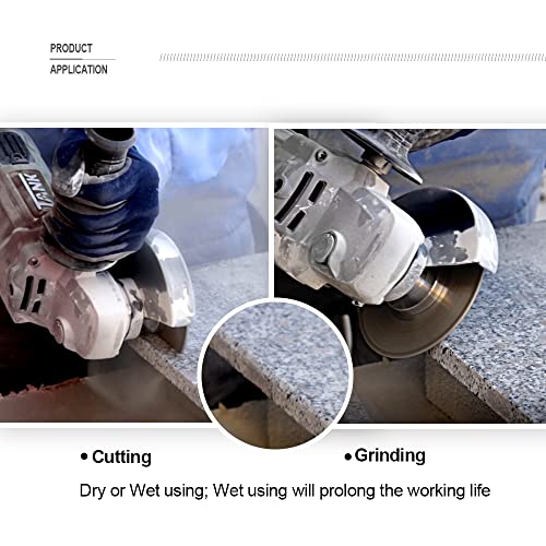 Snapklik.com : 5 Inch Electroplated Diamond Cutting Grinding Disc Fits ...