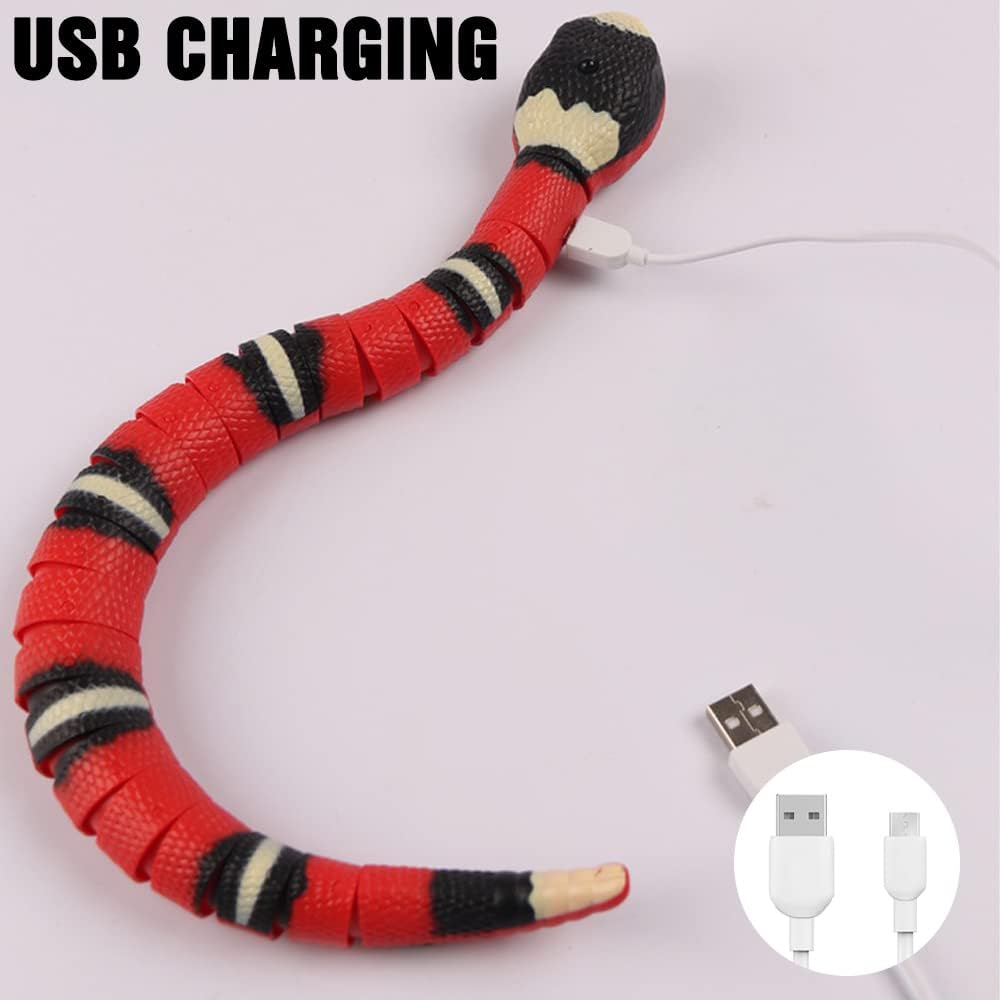 Foreverup Smart Sensing Snake Toy, Electric Snake Toy, Rechargeable ...