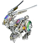 Amazon.com: 3D Metal Puzzles Steampunk Turtle Model Kit, 100PCS Mechanical Marine Organism Model ...