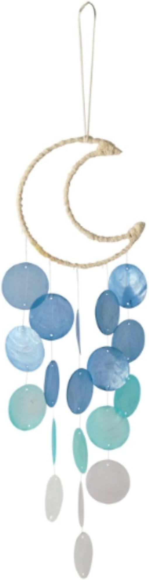 Amazon.com : Colorful Spiral Shape Seashell Wind Chimes for Indoor or ...