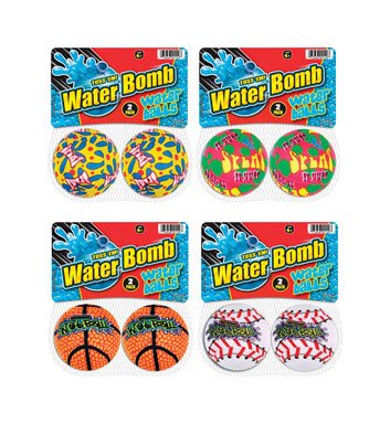 Amazon.com: Splash Outdoor Water Toys Water Bomb foam 2 pk : Toys & Games