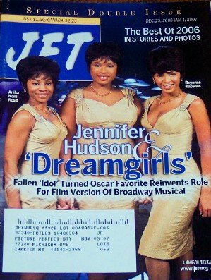 Jet Magazine Dec. 25, 2006-Jan 1, 2007 JENNIFER HUDSON & 'DREAMGIRLS ...