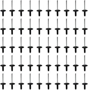 Amazon.com: 50pcs 3/16" Large Head Tri-Fold Exploding Aluminum Pop ...