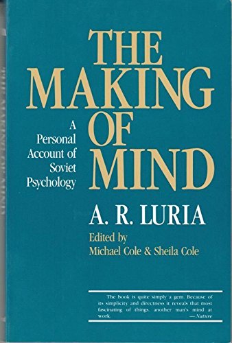 The Making of Mind – A Personal Account of Soviet Psychology (Paper ...