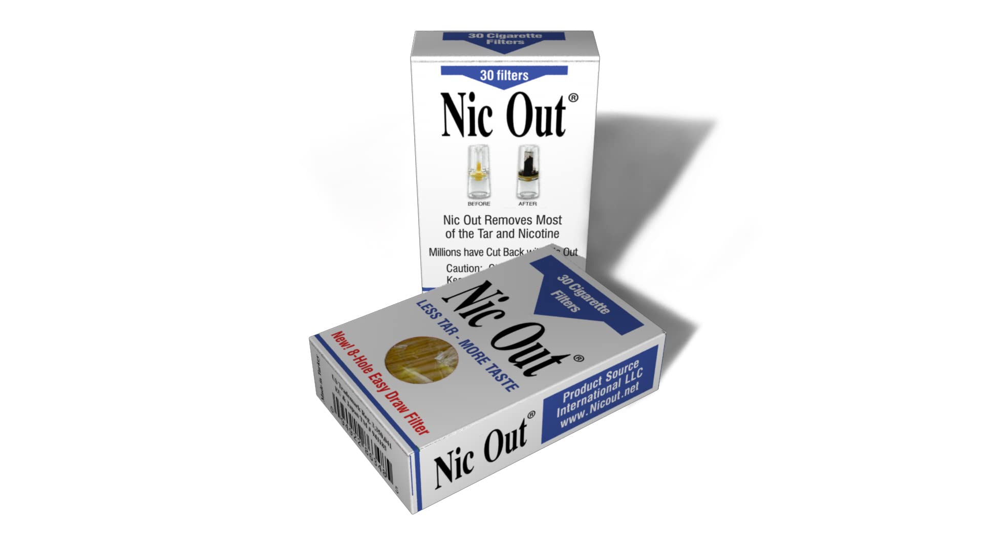 Amazon.com: Nic Out Cigarette Filters - Removes The Tar Not The Taste ...