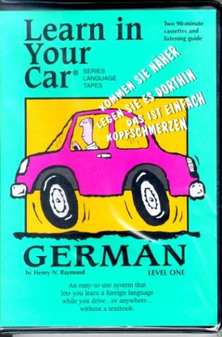 Learn In Your Car: German: Level One (Language Tapes Series) (English ...