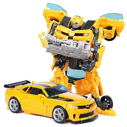 FISAPBXC Bumblebee Prime Transformer Toy Bumblebee Deformed Car Robot ...
