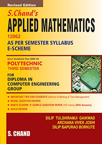 Buy S. Chand's Applied Mathematics Book Online at Low Prices in India ...